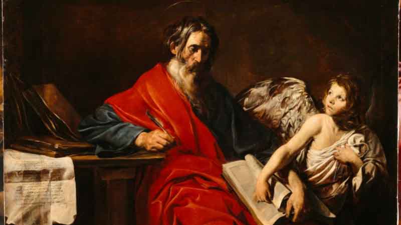 Tượng Thánh Sử Matthêu